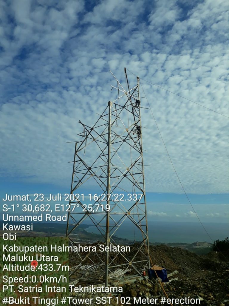 Projek Pertamina - Tower SST | Satria Intan Teknik Atama